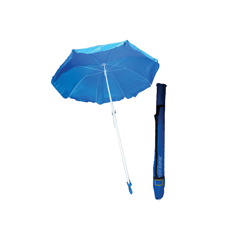 Sombrilla Jardin Playa Azul Proteccion Solar Lluvia Nat Geo