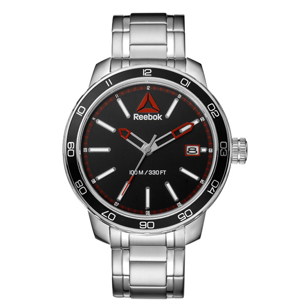 Reloj Reebok para Caballero de acero inoxidable con caratula Negra y ...