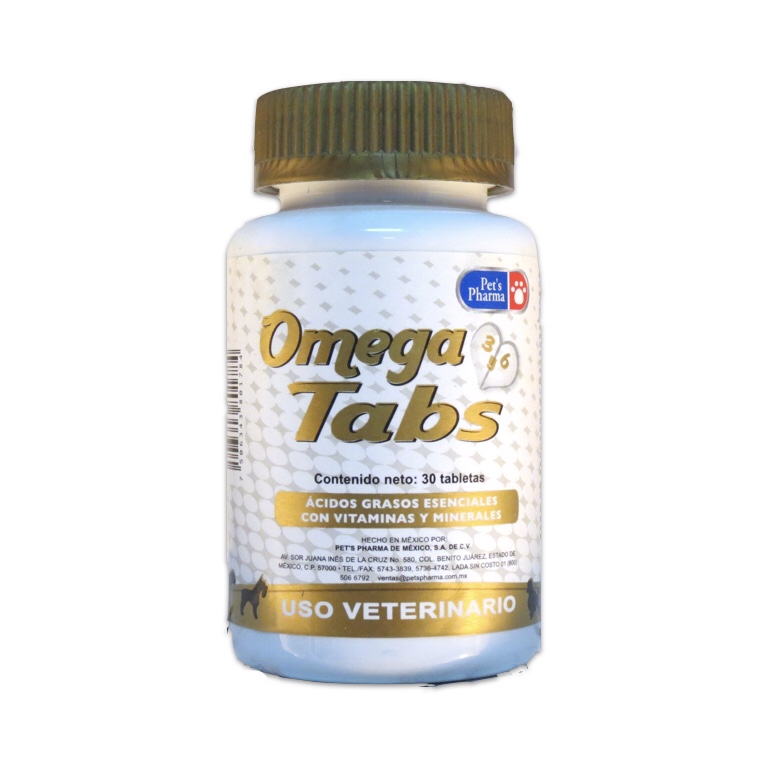 PETS PHARMA Omega Tabs 30 Tabletas