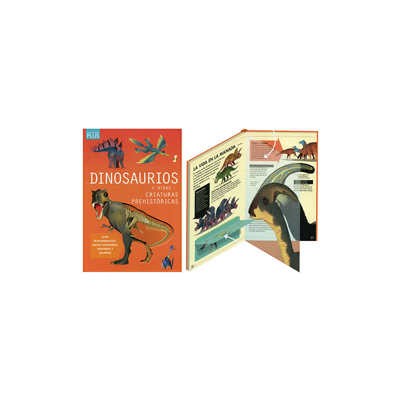 Libro Discovery Plus Dinosaurios Historia Niños B&T
