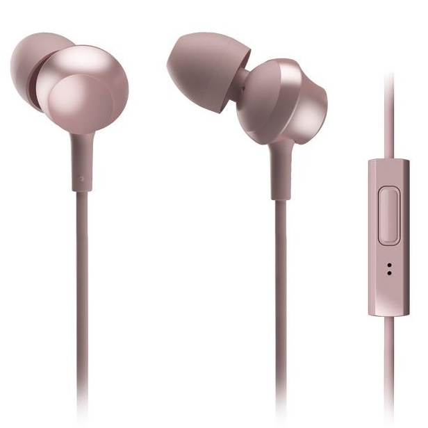 Audífonos de Inserción Panasonic Rosa Micrófono RP-TCM360