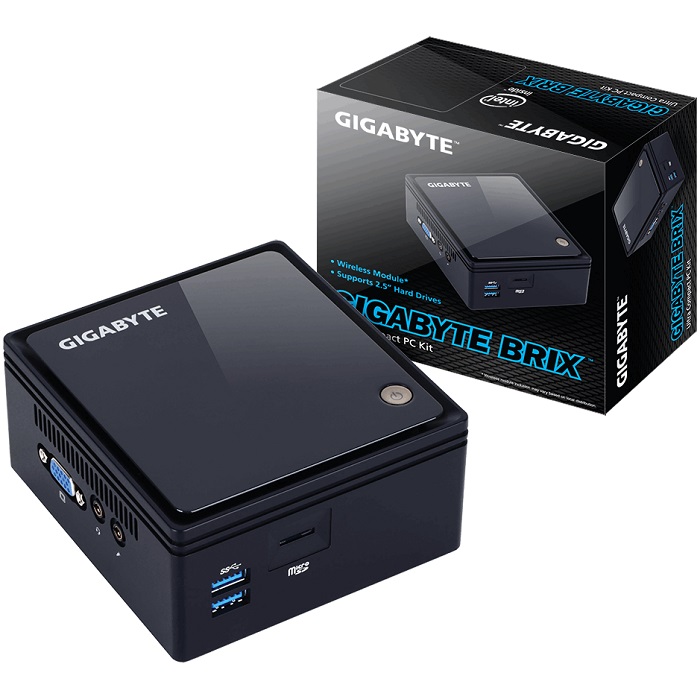 Mini PC Gigabyte Brix GB-BACE-3150 Celeron N3150 2.08GHz Quad Core ...