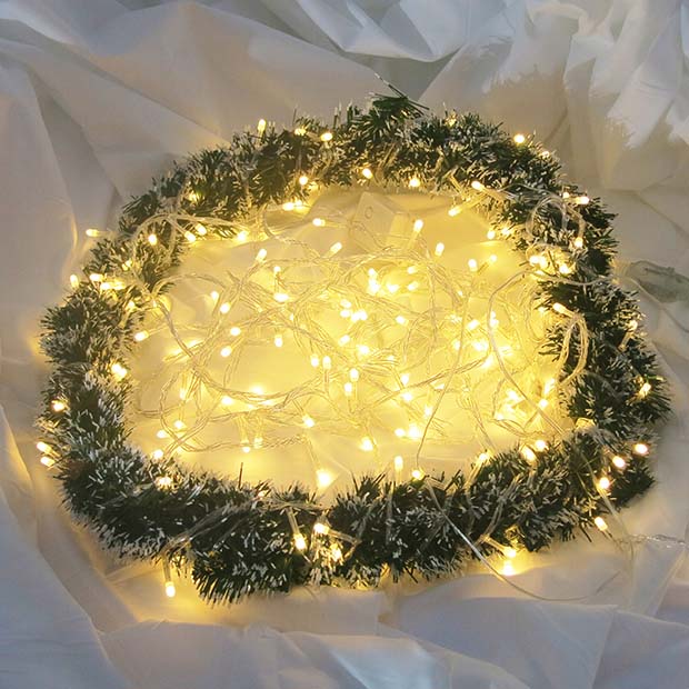 Serie Led 100 luces, Lumistar, S-LED-100-BC Blanco Calido/127v/60Hz ...