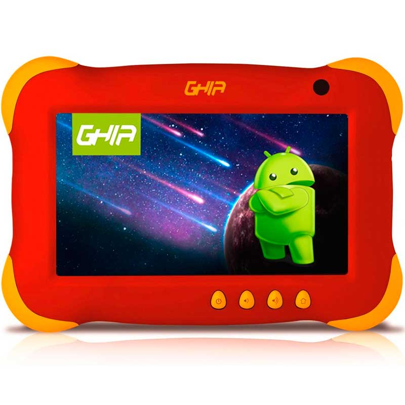 Tablet Ghia Axis Kids Gtkids7 1gb 8gb Android 7 Vs Golpes Rojo