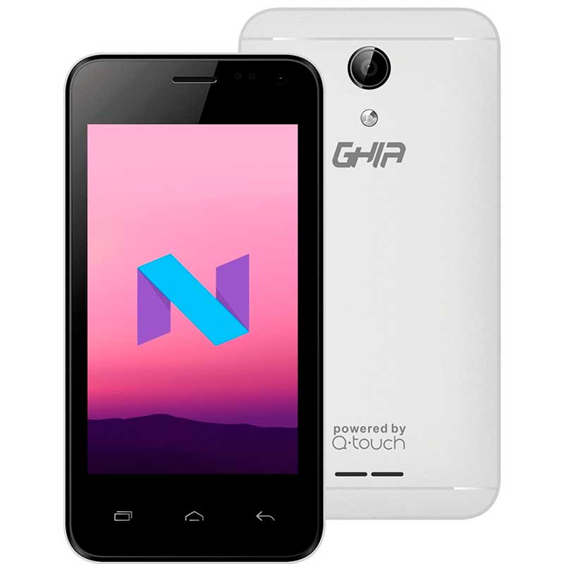 Celular Ghia Q05a Quad Core Dualsim 1gb 5mpx Android 7 Blanco