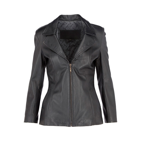 Chamarra Michel Domit De Piel Negro | Berna 09