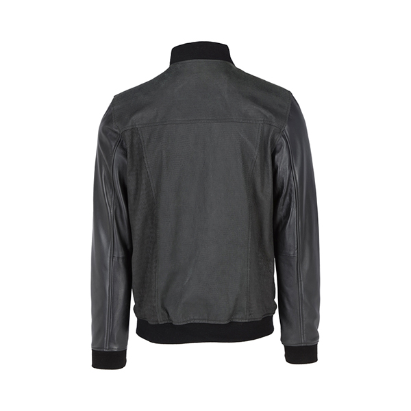 Chamarra Michel Domit De Piel Negro | Lovaina 09