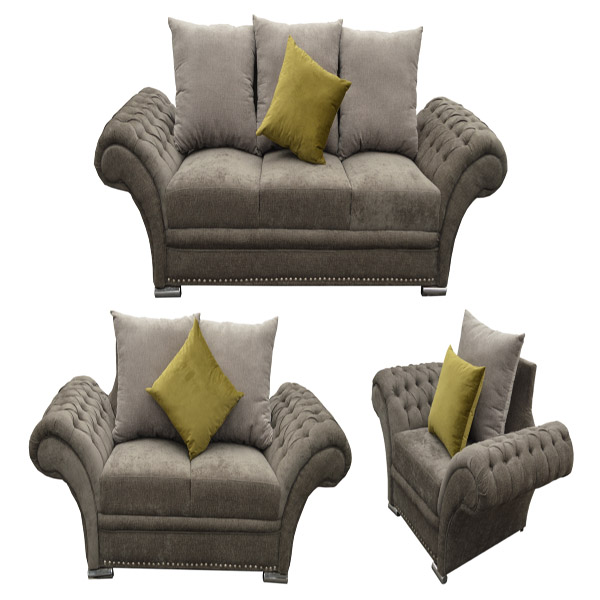 Sala Gray - Capitonada, 3-2-1, Gris