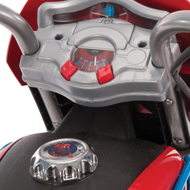HUFFY MARVEL SPIDERMAN 6V MOTORCYCLE