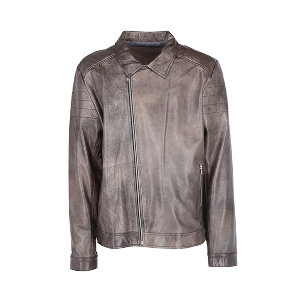 Chamarra Michel Domit de Piel Hueso | Lovaina 12