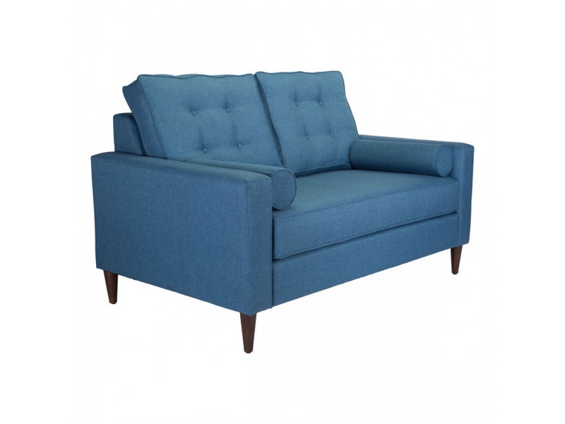 Love Seat Modelo Morgan Azul - Kessa