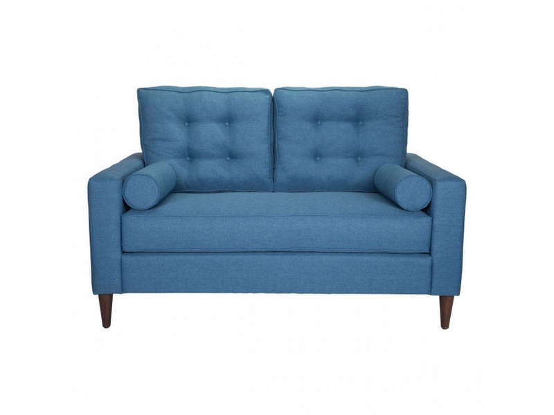 Love Seat Modelo Morgan Azul - Kessa