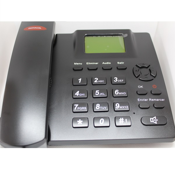 Teléfono Fijo Ls938 Inovacel Liberado 3g Chip Gratis Negro