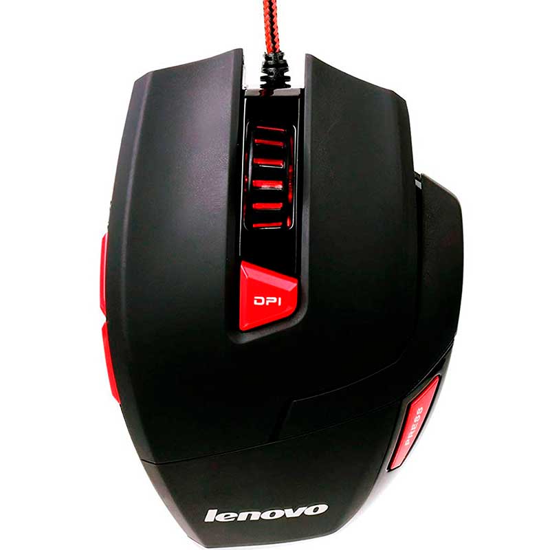 Mouse LENOVO M600 Gamer Optico 9 Botones 3200Dpi USB GX30J22781