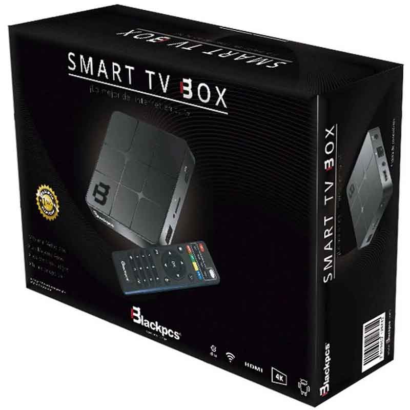 TV BOX SMALL BLACKPCS 4K 2GB WIFI NEGRO EO404K-BL
