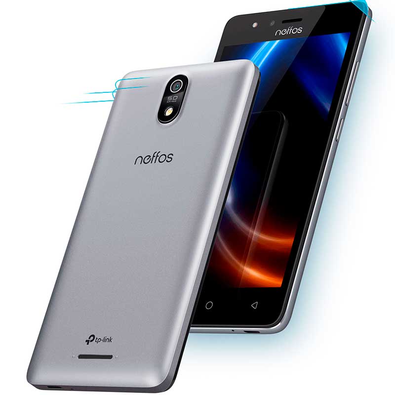 Smartphone TP-LINK NEFFOS C5s 5" 5Mpx 1GB 8GB Android 7 Gris TP704C21M