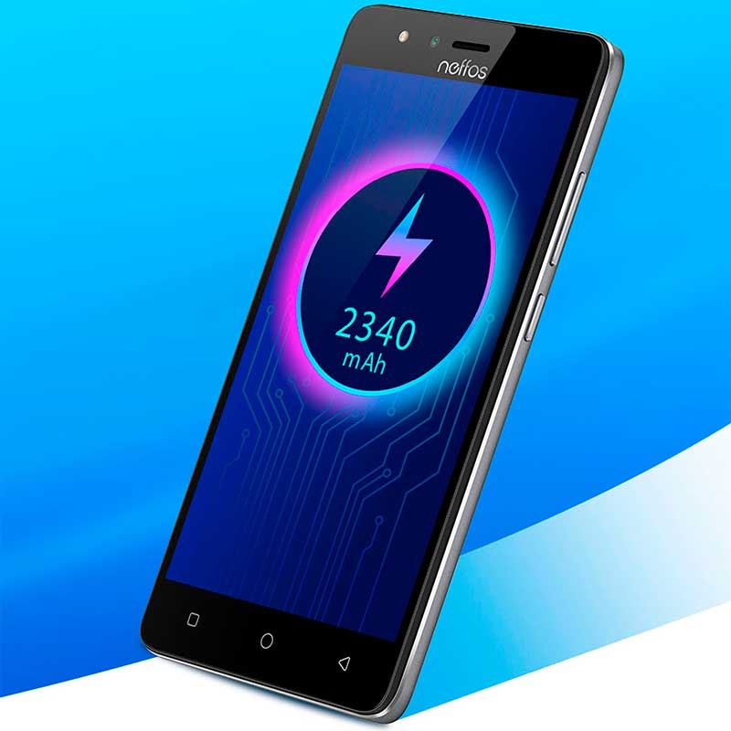 Smartphone TP-LINK NEFFOS C5s 5" 5Mpx 1GB 8GB Android 7 Gris TP704C21M