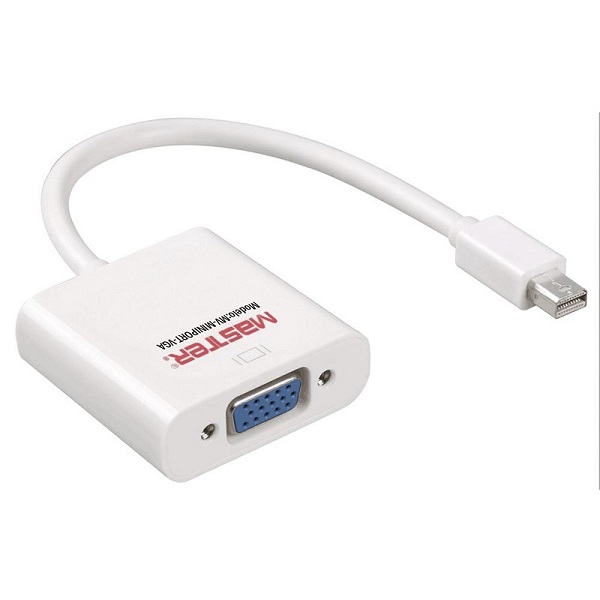 Convertidor Mini Displayport -VGA Master 15 cm MV-MINIPORT