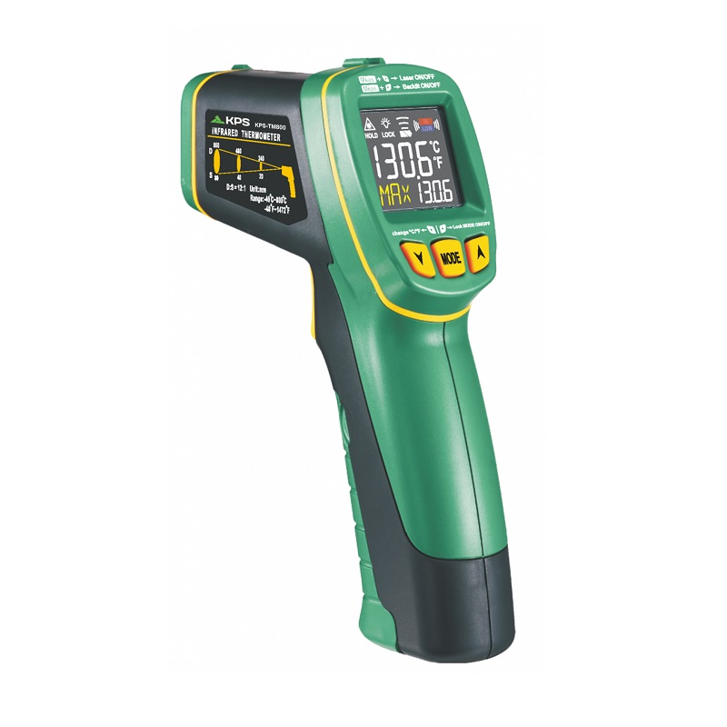 Termometro Digital Laser Clase 2 Infrarrojos KPS-TM800 KPS