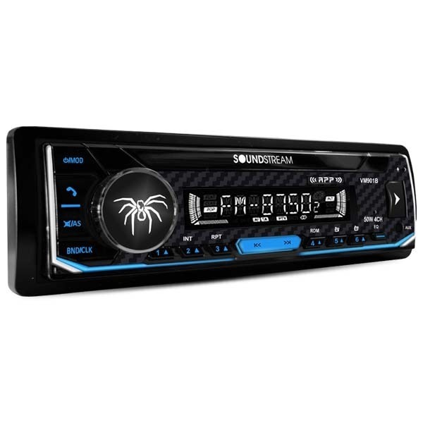 Autoestereo Soundstream Vm-902b Bluetooth Usb Aux Multicolor