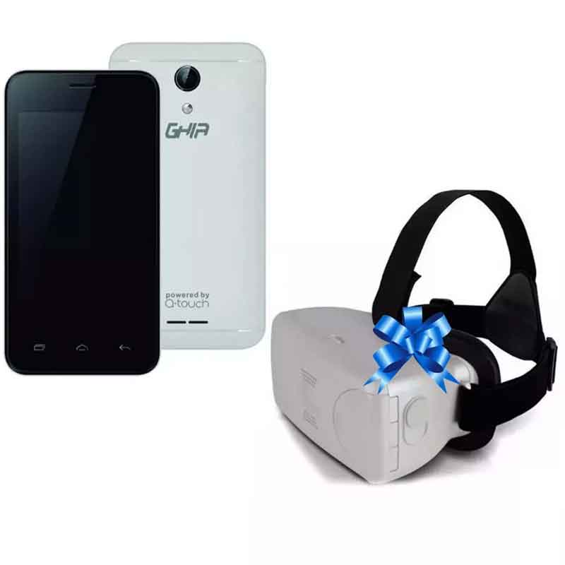 Teléfono Celular Ghia Q05a Más Lentes De Realidad Virtual 3d
