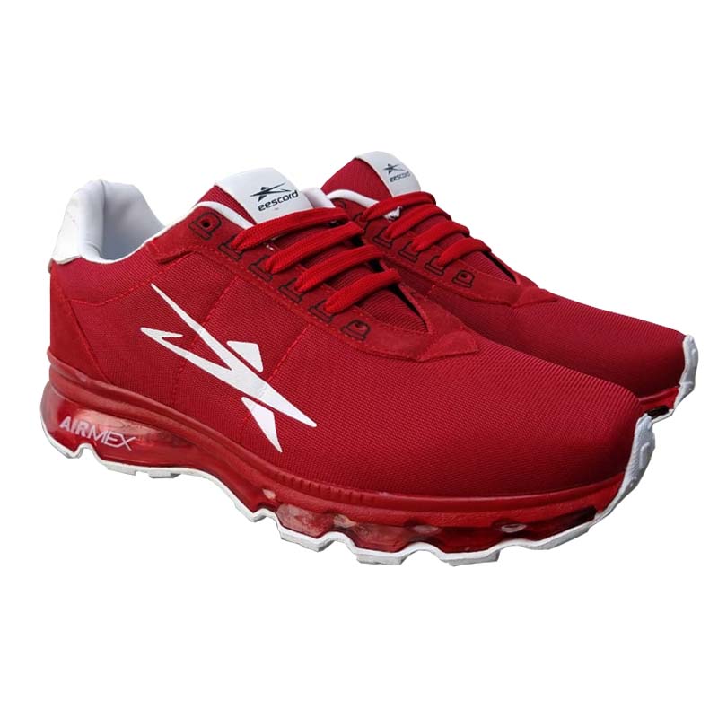 Tenis Deportivo Runing Eescord Rojo/blanco Hombre Caballero