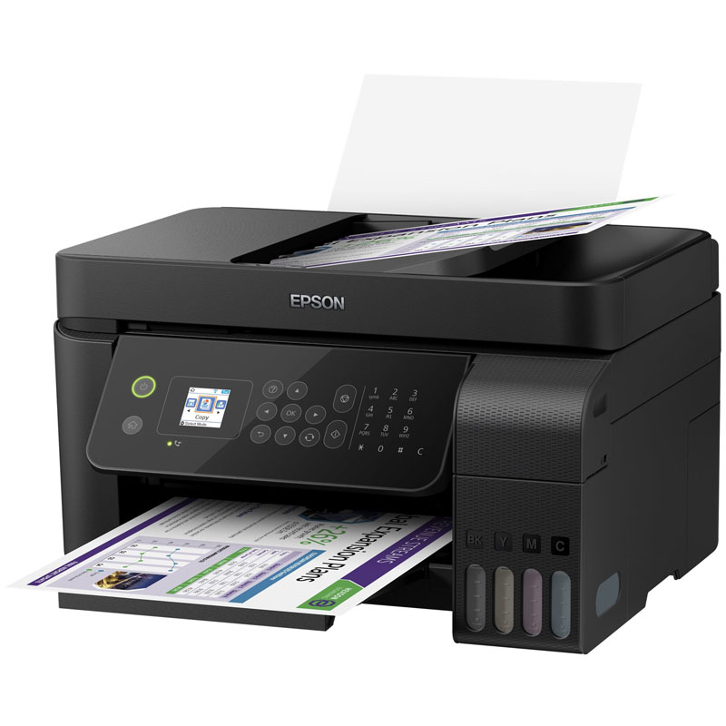 Multifuncional EPSON L5190 Ecotank Tinta Continua ADF Inalambrica
