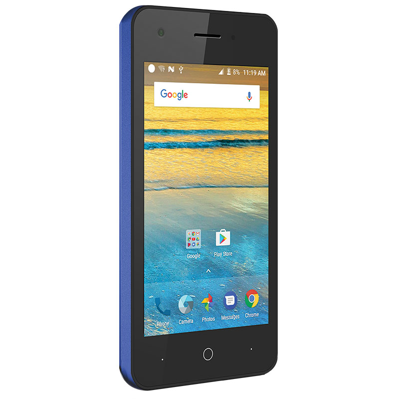 Celular ZTE 3-G BLADE L130 Color AZUL Telcel