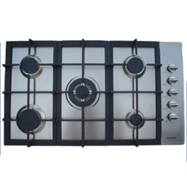 Parrilla De Gas Lateral Semi-Profesional Glem P9LN5GI 86 Cm Acero Inox