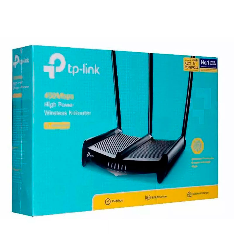 Router Tp-link Tl-wr941hp 450mbps Rompemuros 9dbi