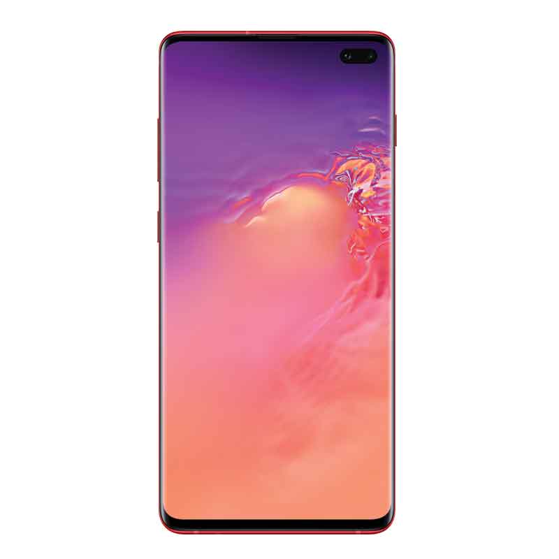 Celular SAMSUNG LTE G975F S10+ 128GB Color ROJO Telcel