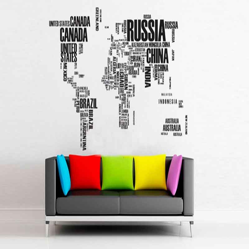 VINILO PAISES DEL MUNDO 180*120 CM