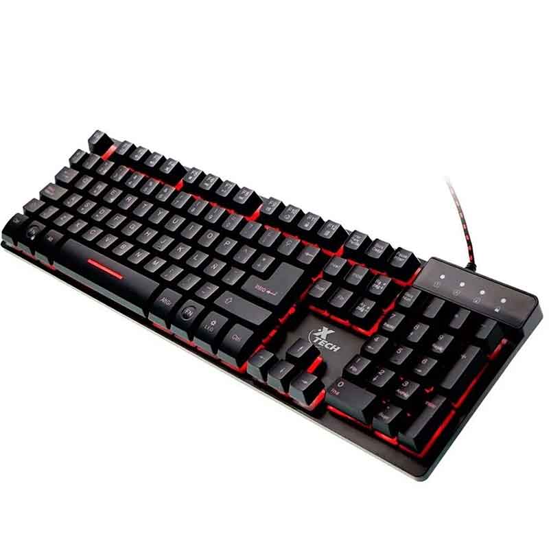 Teclado Gamer Xtech Revenger Xtk-520s Led Usb Español