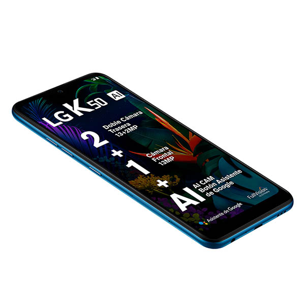 Celular LG LTE LM-X520HM K50 Color AZUL Telcel