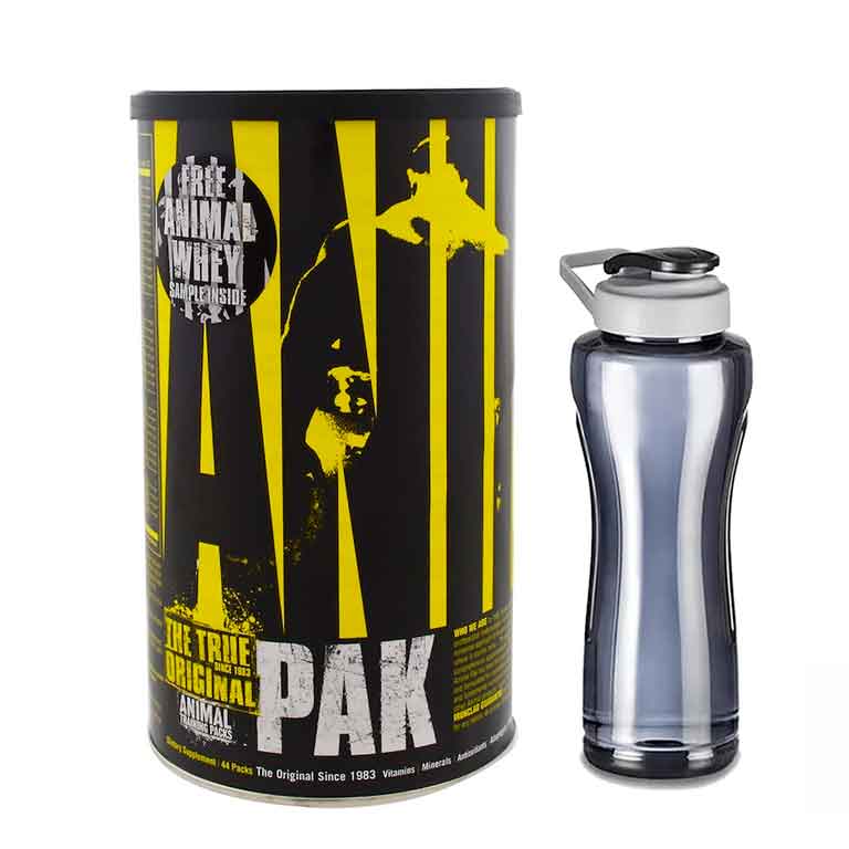 Multivitaminico Animal Pack Universal Nutrition 44 Packs y Cilindro Gratis