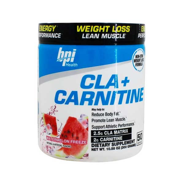 Suplemento Bpi Sports, Cla + Carnitina, Sandia , 320 G
