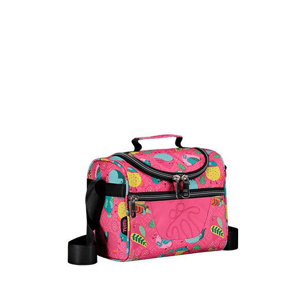 Lonchera Pizarra Color Rosa Totto