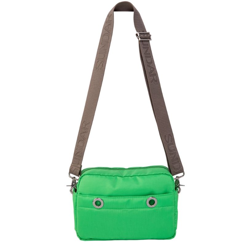 Cross Body Verde Neon para Mujer marca Sundar Modelo Laura de asas ...