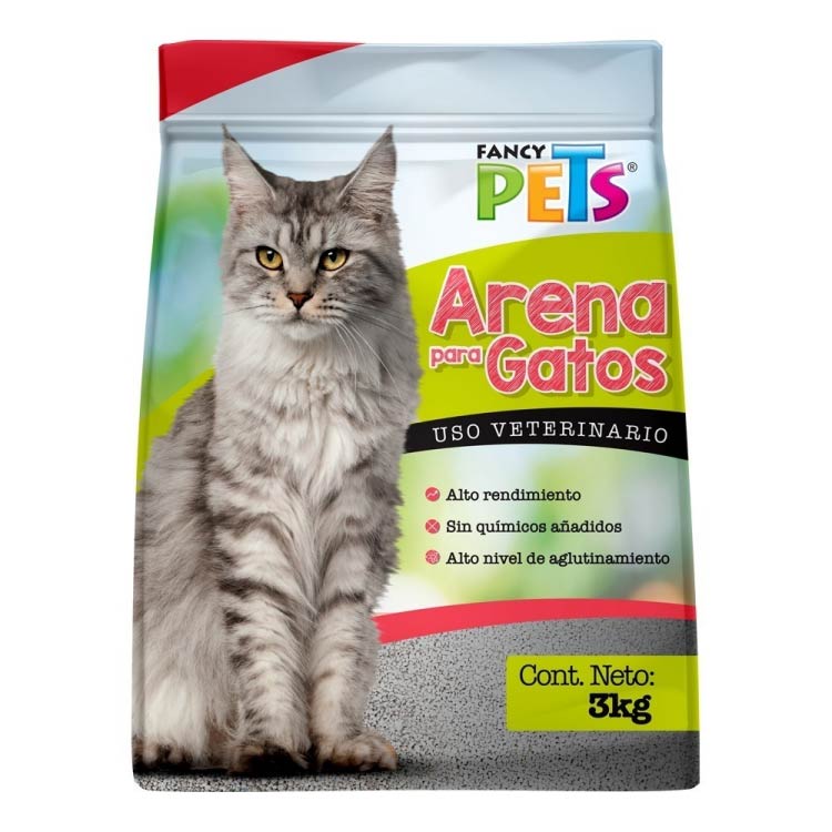 Arena Para gato Fancy Pets 3 Kg