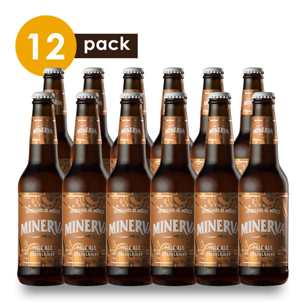 Cerveza Artesanal Minerva Pale Ale Beerpack 12