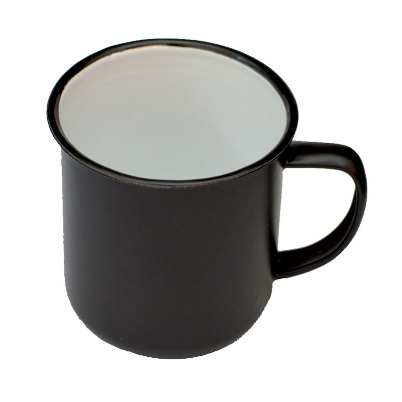 Pocillo peltre magica negro matte 24pz