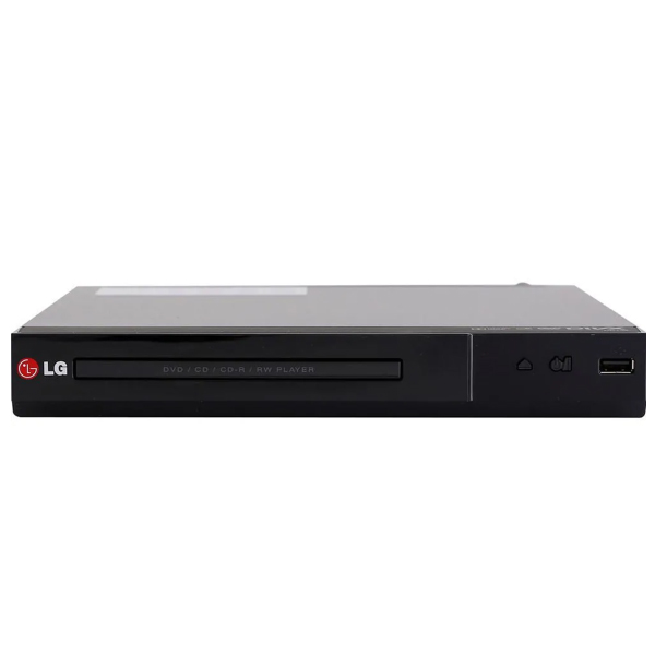 Reproductor de DVD, USB, CD LG color negro modelo DP132