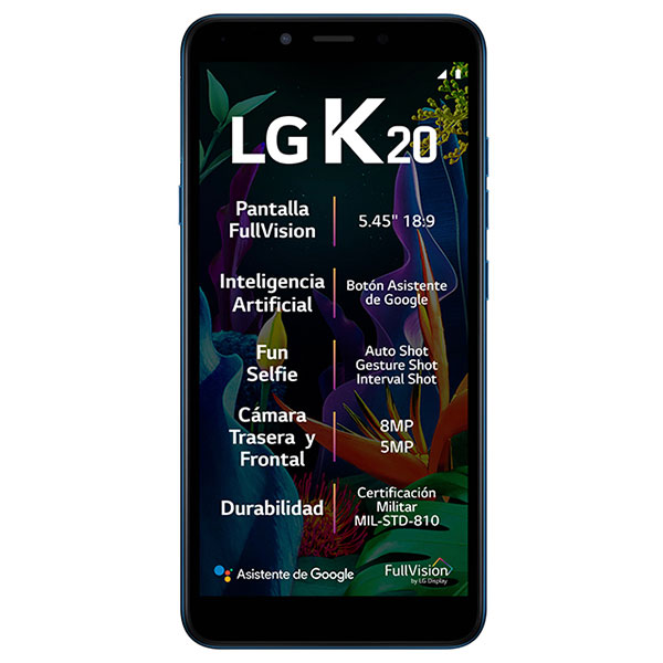 Celular LG LTE LM-X120HM K20 Color AZUL Telcel