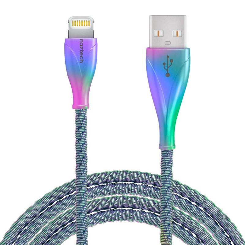 Naztech Cable cargador metalico LightningÂ