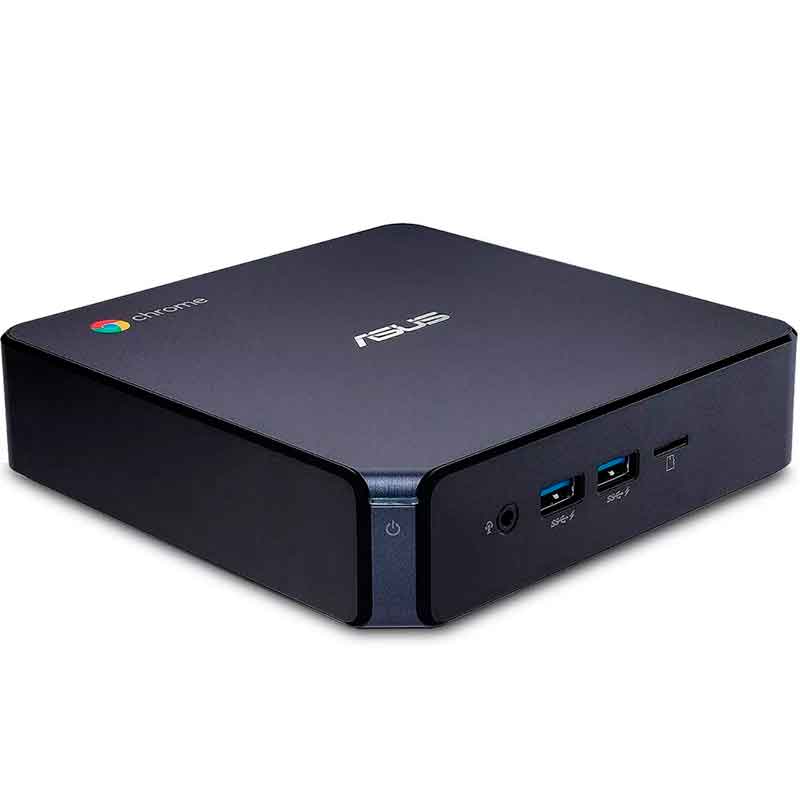 Mini PC Chromebox ASUS Intel Celeron 3865U 4GB 32GB Intel HD 610 3 N017U