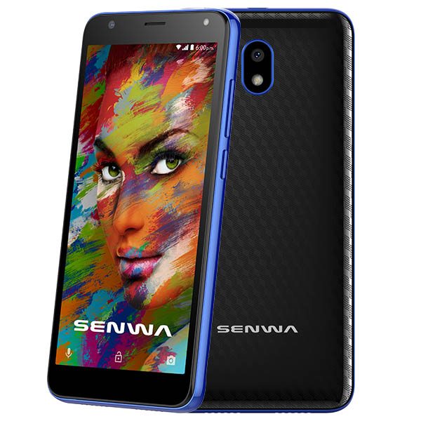 Celular SENWA 3-G S5018 INIZIO Color NEGRO/AZUL Telcel