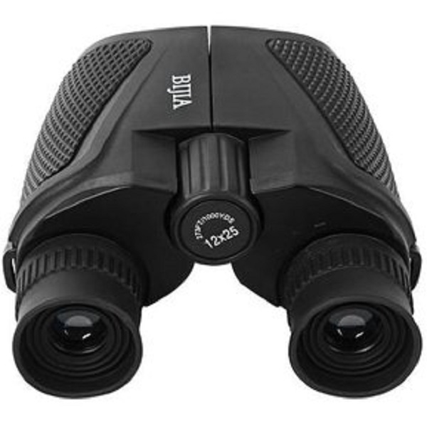 Bijia 12x25 Porro Prisma Bk4 Binoculares Vision Color Negro