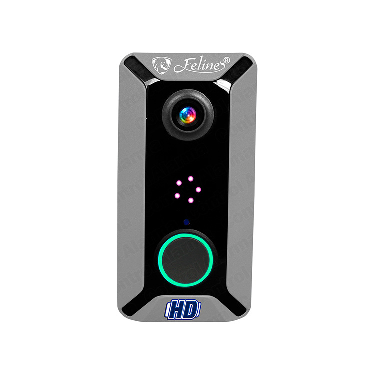 Camara Timbre Wifi Ip Video Portero Panoramica Nube IP65 Hd 720p ...