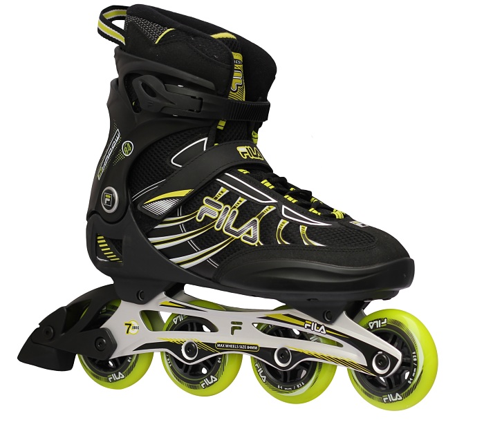 Patines Fila Shadow 84 Black/Lime