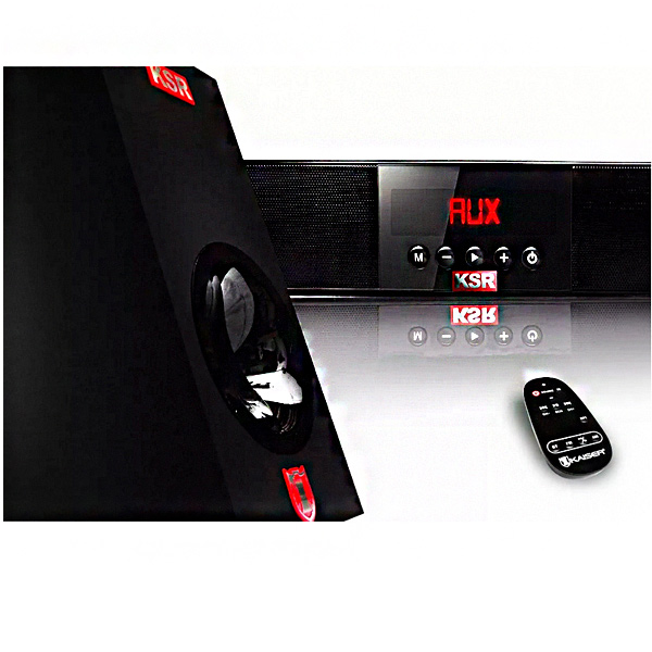 Barra De Sonido Cinema Soundbar 2.1 Con Super Subwoofer KSR